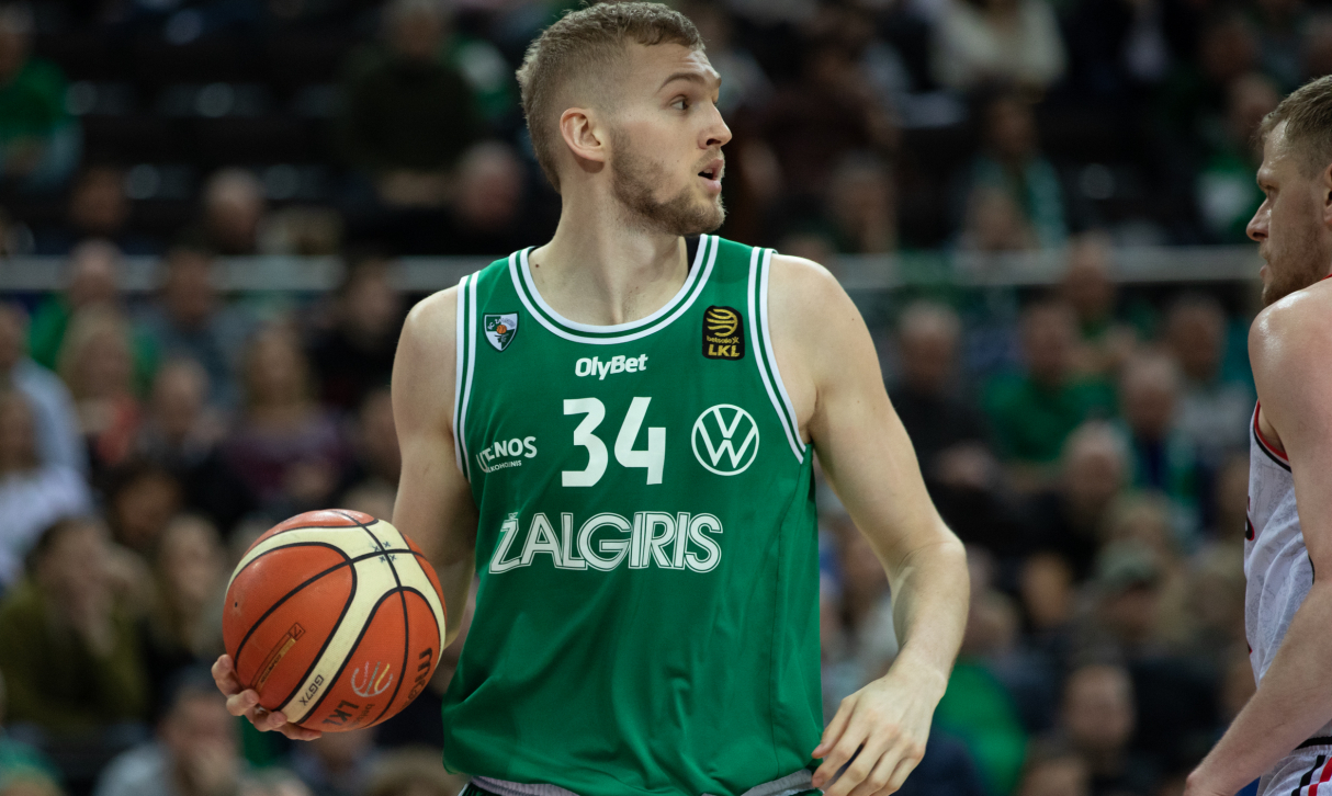 10 tritaškių per kėlinį ir rezultatyvumo rekordas iliustravo lengvą „Žalgirio“ žingsnį į ...