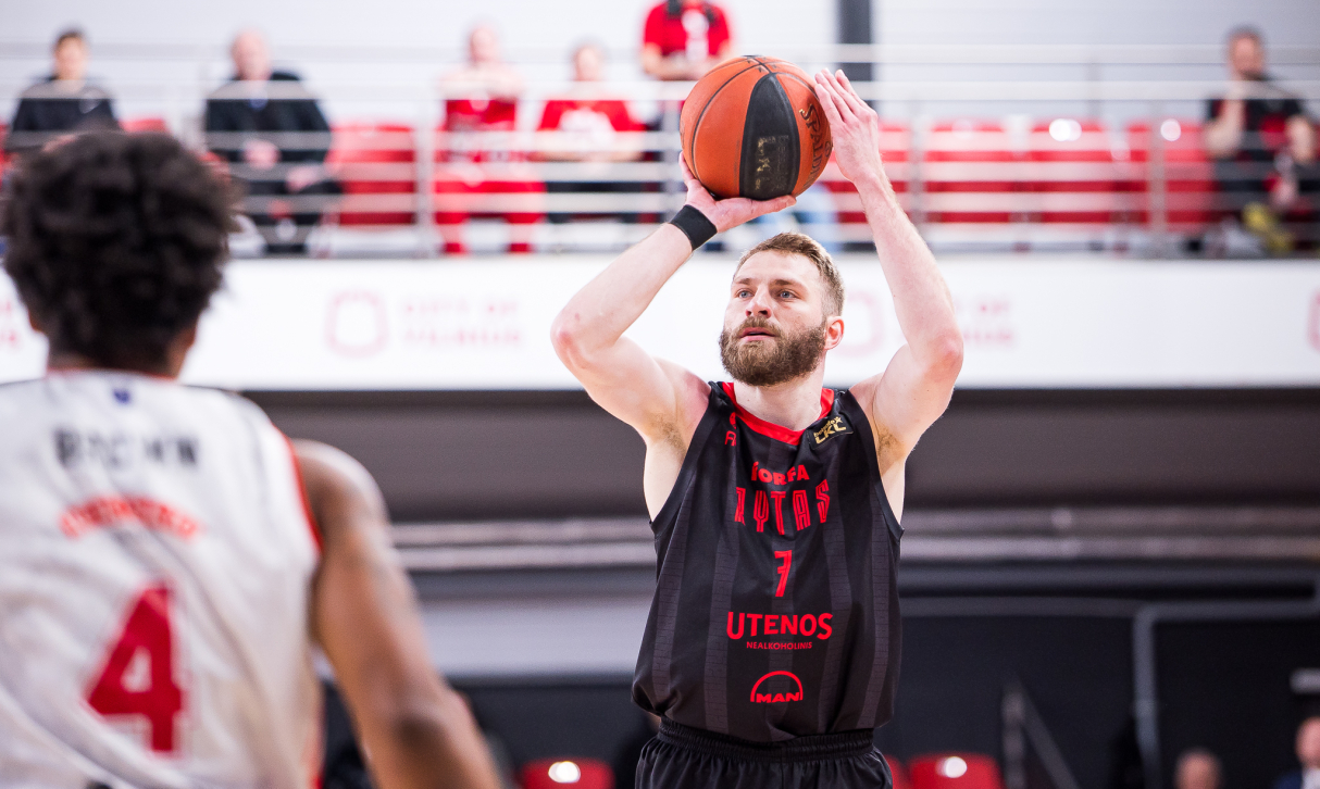 Lemiamoje atkarpoje „Rytas“ palaužė uteniškių pasipriešinimą - LKL.LT