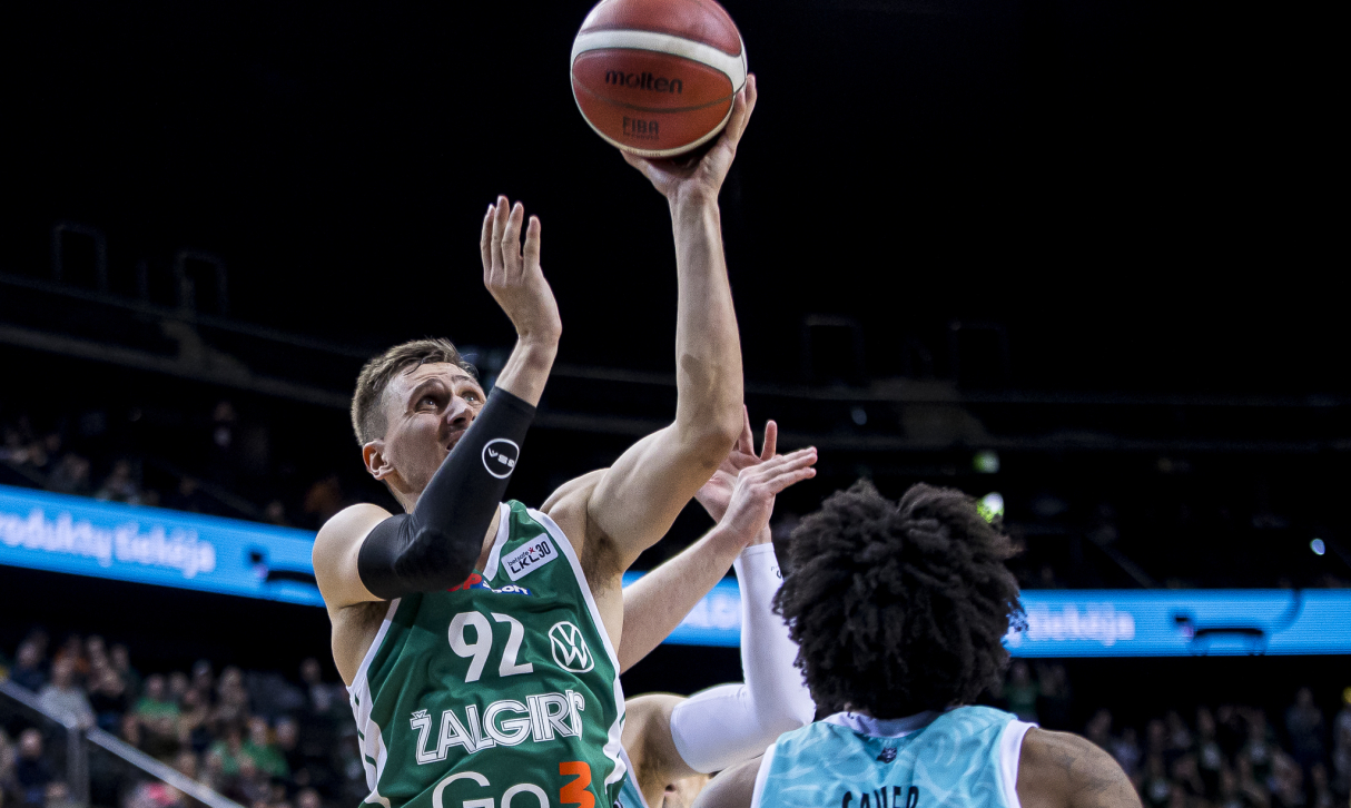 Žalgiris grabs a dramatic win in Jonava, ends the first third of the ...